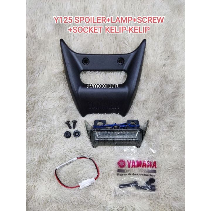 YAMAHA Y125 Y125Z Y125-Z Y125ZR Y125-ZR SPOILER L-BAR WITH (LED LIGHT ...