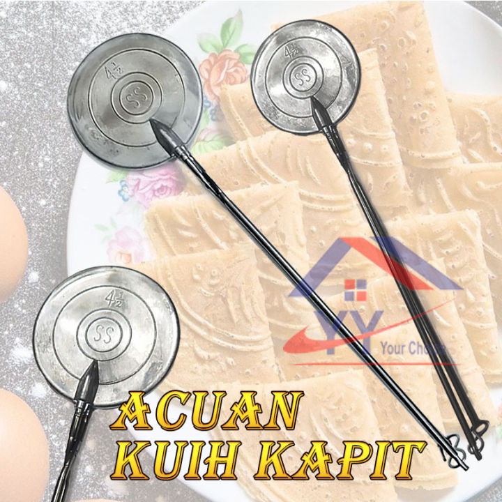 EXTRA THICK Aluminium Acuan Kuih Kapit/Love Letter Mould/New Year ...