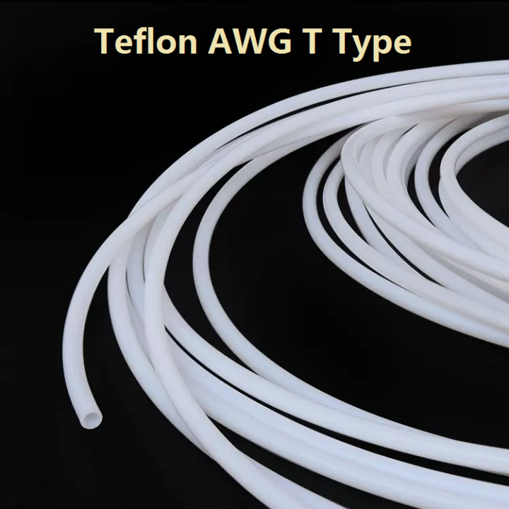 Teflon Tube 300V Translucent T-Type PTFE Tube PTFE Capillary Tube High ...