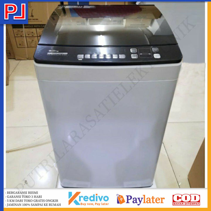 MESIN CUCI SHARP 1 TABUNG 8KG TOP LOADING ESM-8000T MESIN CUCI OTOMATIS ...