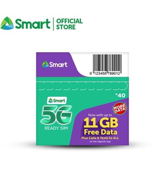 NEW Smart 5G Sim card tricut | Lazada PH