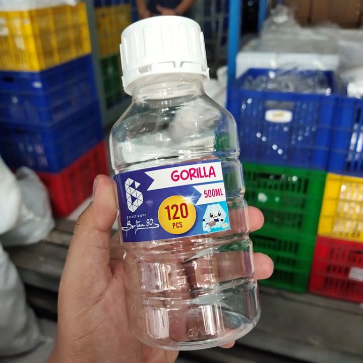 (120 PCS) Botol Chemical 500ml Botol Gorila 500ml Botol Plastik Chemical Botol Cairan Kimia 500 ...