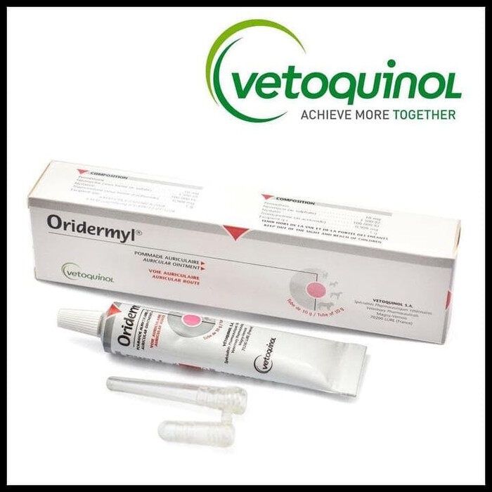 Oridermyl Ear Ointment For Cat & Dog 10g (100% ORIGINAL) APPROVED BY ...
