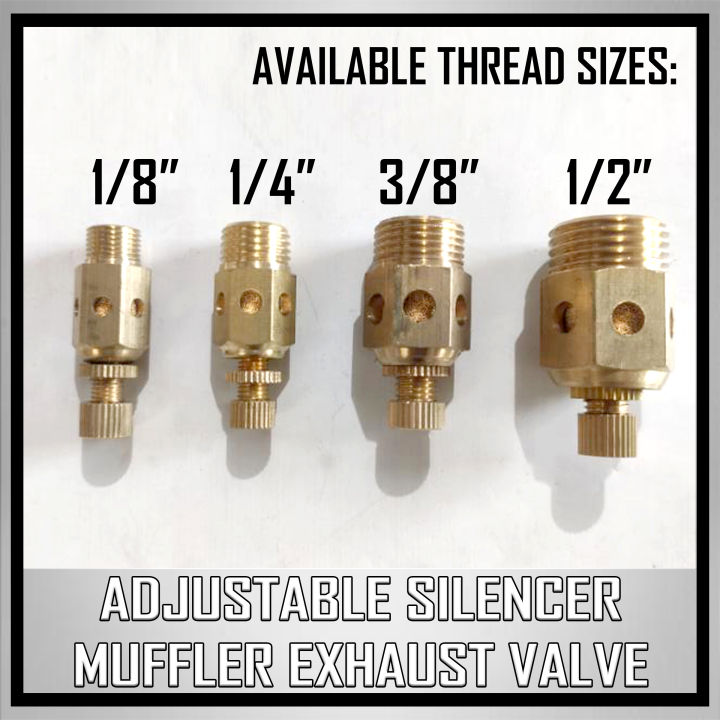 MUFFLER , SILENCER , FILTER ADJUSTABLE FITTINGS , FLOW CONTROL MUFFLER ...