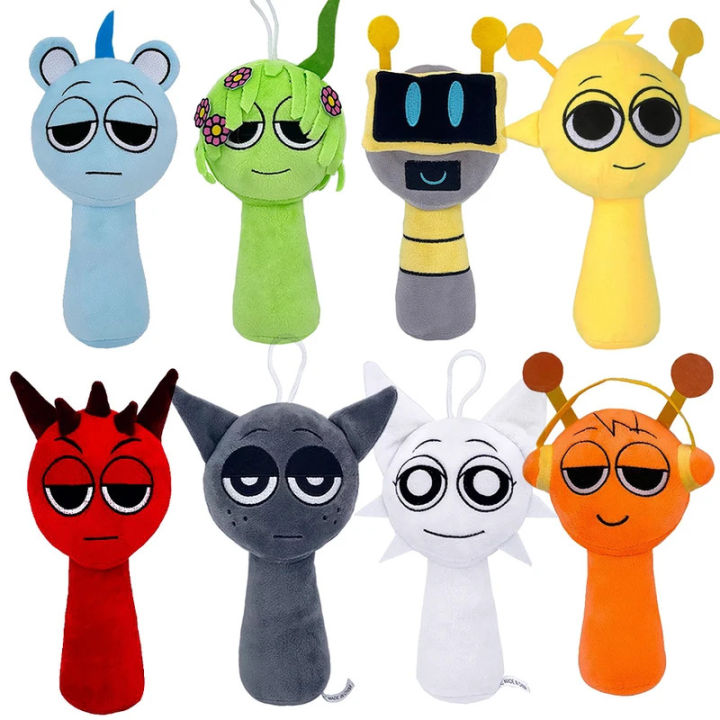 Sprunki Plush Toys Sprunki Incredi Plush Doll Sprunki Game Cartoon ...