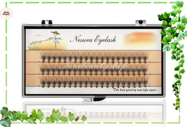 Nesura Eyelash Extension Synthetic Hair Cluster type | Lazada PH