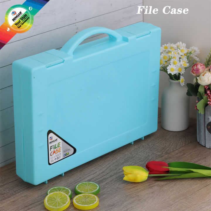 Bengar plastic ware file case plastic envelope with handle book bag for ...