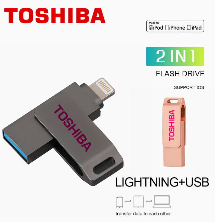 TOSHIBA OTG USB Flash Drive 256GB 1TB Pendrive High Speed Memory Stick ...