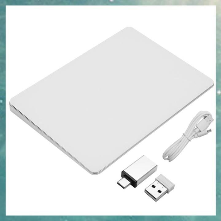 (AJDC) Bluetooth Touchpad Multi-Function Gestures Trackpad Rechargeable ...