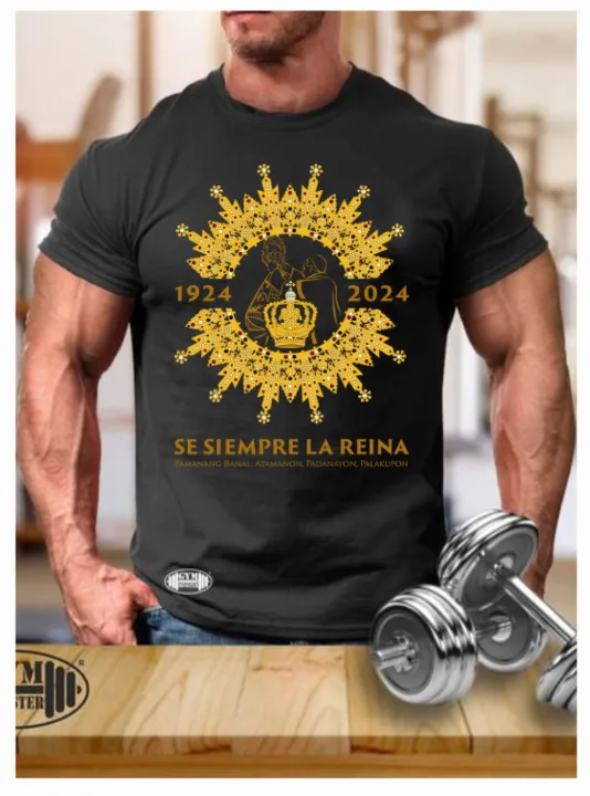 Bicol Penafrancia Official Crown Logo Souvenir Shirt (Black) Cotton ...