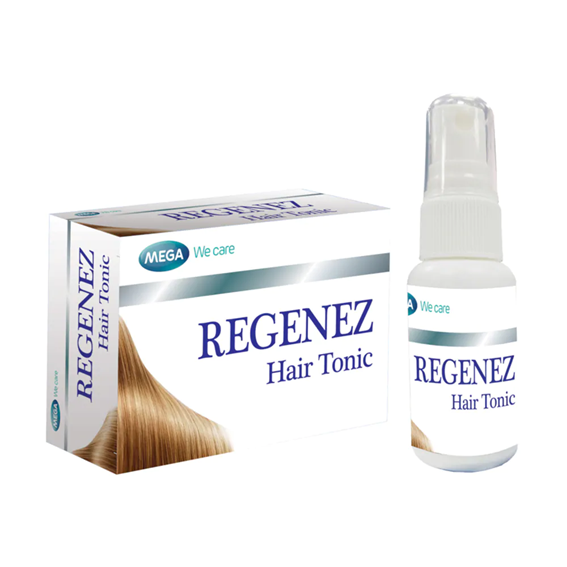 MEGA Regenez Hair Tonic Spray รีจีเนซ แฮร์โทนิค สเปรย์ 30ml. | Lazada.co.th