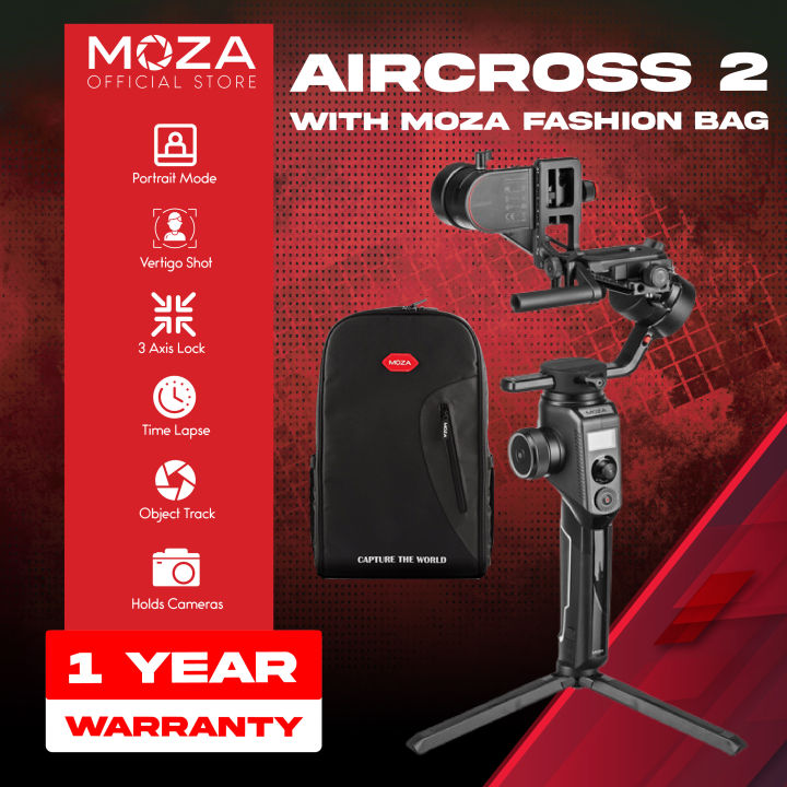 MOZA AirCross 2 with MOZA Fashion Bag 3-Axis Professional Handheld ...