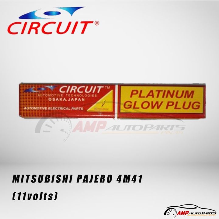 Glow Plug for MITSUBISHI PAJERO 4M41 (11volts) | Lazada PH