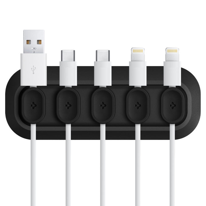Spigen Magnetic Cable Holder [LD101] Stay Organized, Maintain Better ...