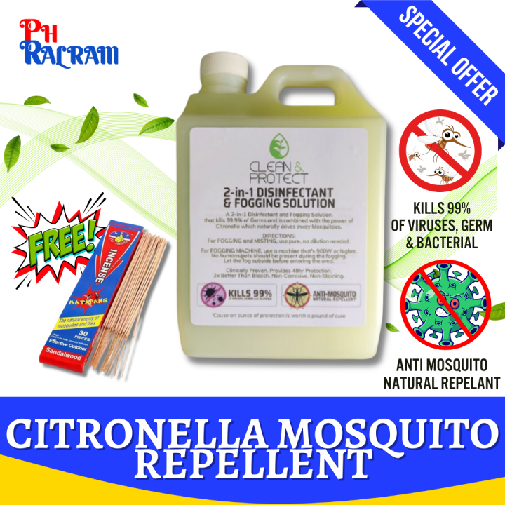 Citronella Mosquito Repellent Fogging Solution for Mosquito Anti ...