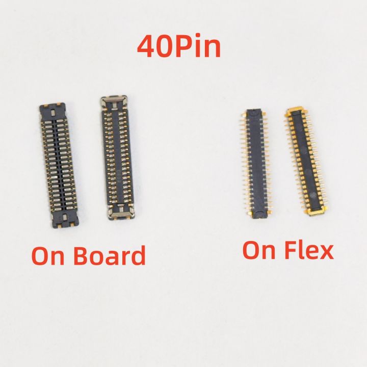 5-20Pcs LCD Display Screen Flex FPC Connector 40Pin For Samsung Galaxy ...