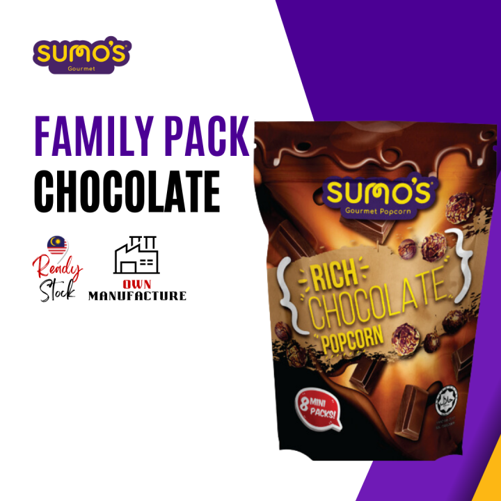 Sumo's Gourmet Chocolate Popcorn | Lazada