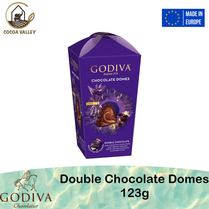 Godiva Double Chocolate Domes Tower 123g | Lazada