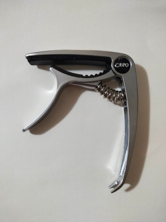 Metal Guitar Capo silver For Acoustic & Electric Guitar Random Colors ...