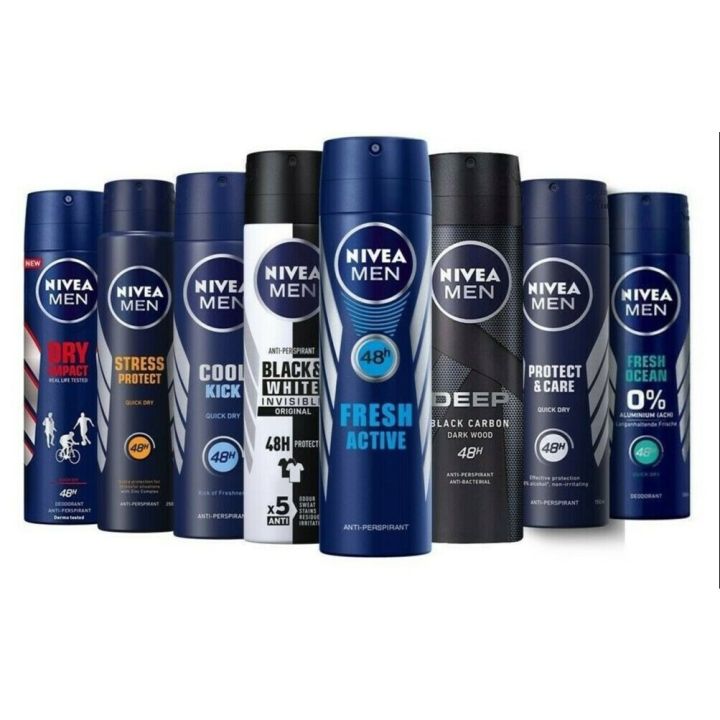 Nivea Men deodorant spray Series 150ml | Lazada