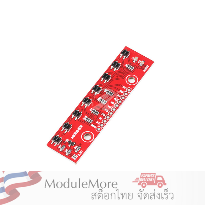 เซนเซอร์ตรวจจับเส้น 8 ช่อง สำหรับหุ่นยนต์เดินตามเส้น 8-way tracking ...