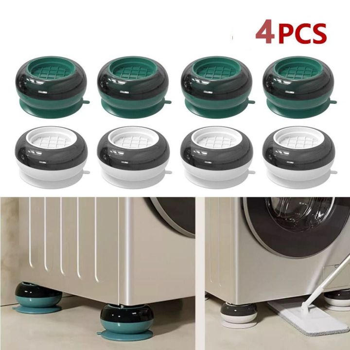 SHIBEN 4Pcs Stand Anti-Vibration Pad Dampers Slipstop Washing Machine ... SHIBEN 4Pcs Stand Anti-Vibration Pad Dampers Slipstop Washing Machine ...