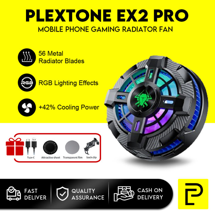 PLEXTONE HeatSink EX2 PRO Mobile Phone Cooler Gaming Radiator Cooling ...