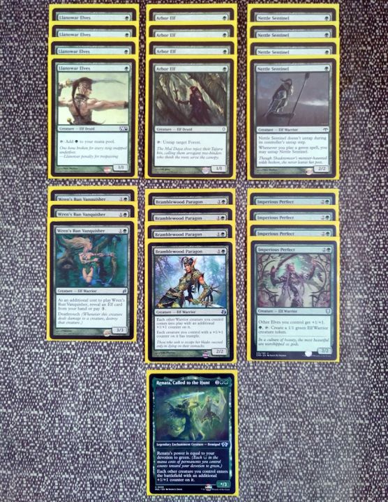 Giantbaiting (Magic The Gathering Deck / MonoGreen Combo / Modern-Legal / Tournament-Grade ...