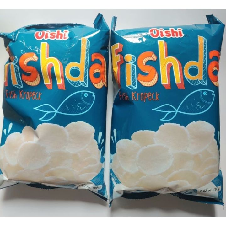 2 Packs Oishi Fishda Crackers 90g | Lazada PH