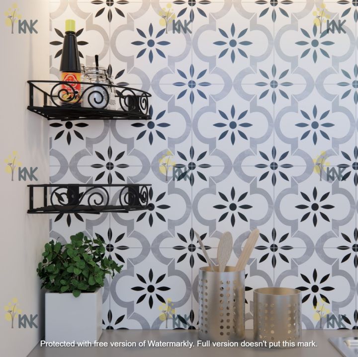 KNK Rak Tempat Bumbu Tempel Dinding Sudut | Lazada Indonesia