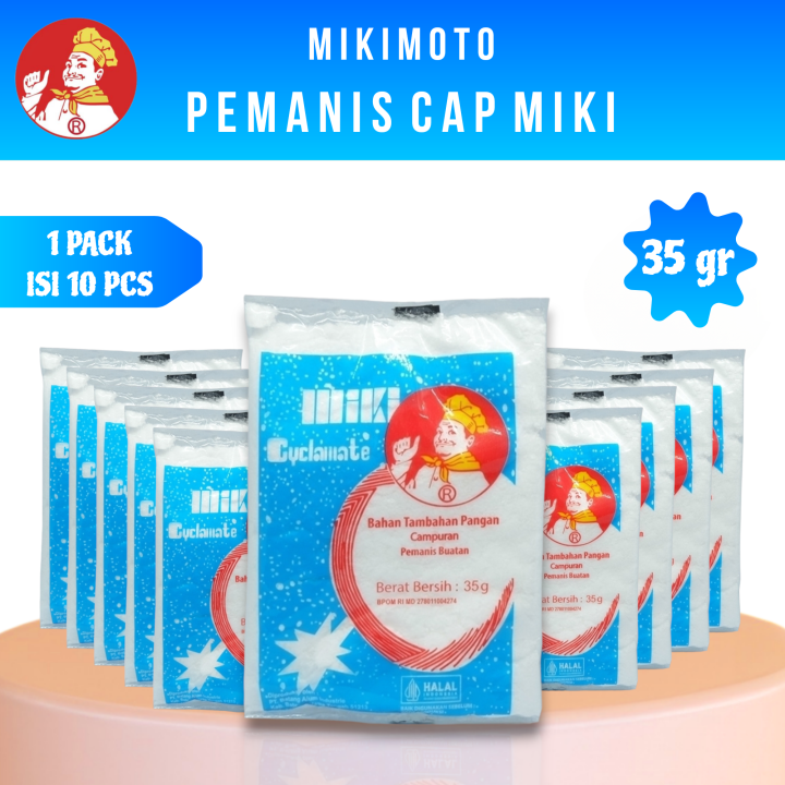 Pemanis Miki Sari Manis / Pemanis Makanan Dan Minuman Miki Cyclamate MC ...