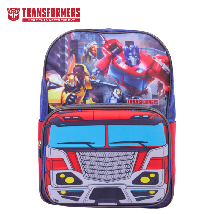 (LIFESTYLE) TRANSFORMERS OPTIMUS PRIME 16 INCH SCHOOL BACKPACK FOR KIDS ...