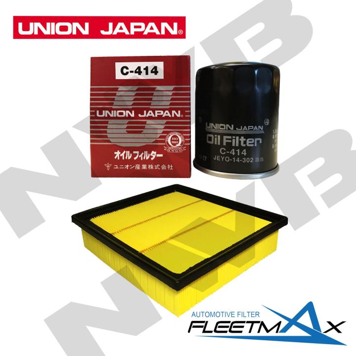 Special Combo Fleetmax Air Filter and Union Oil Filter for Mitsubishi ...