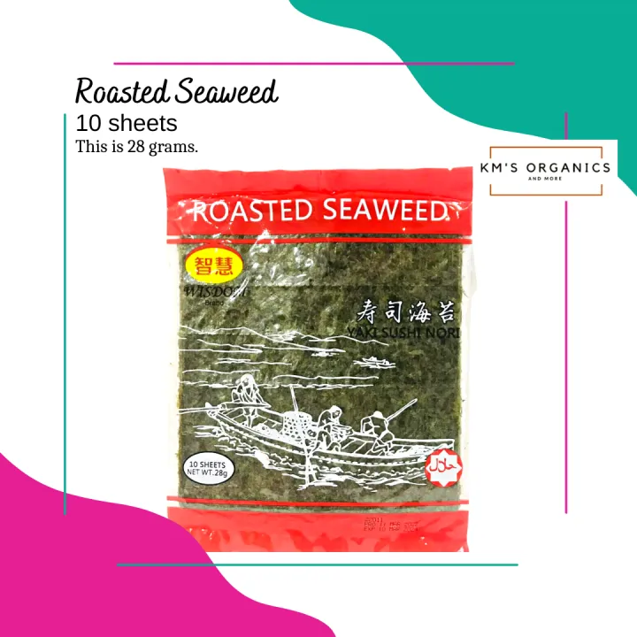 Roasted Seaweed Sushi Wrapper | Lazada PH