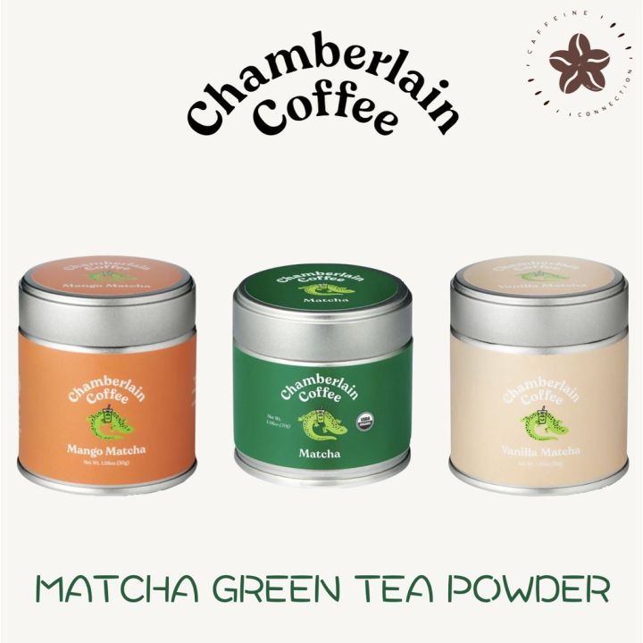 [PRE-ORDER] Chamberlain Coffee Matcha Powder (Original/Vanilla/Mango ...