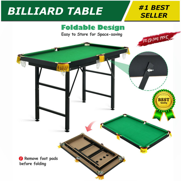 Complete set Wooden pool Billiard Table extreme game | Lazada PH