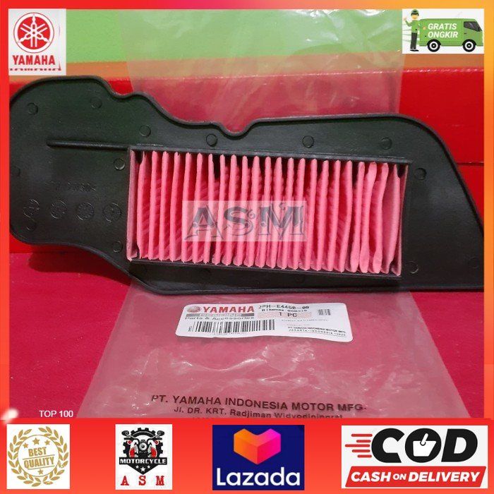 COD : filter udara saringan udara mio m3 2PH | Lazada Indonesia