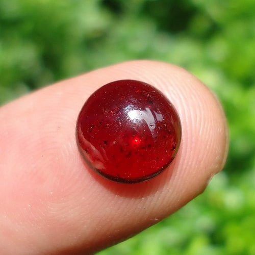 Batu Mustika Merah delima mini Batu alam | Lazada Indonesia