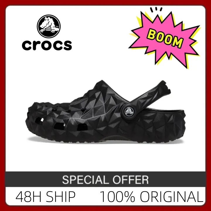 Price Drop Crocs Unisex Classic Geometric Clog in White Delivery Fast ...