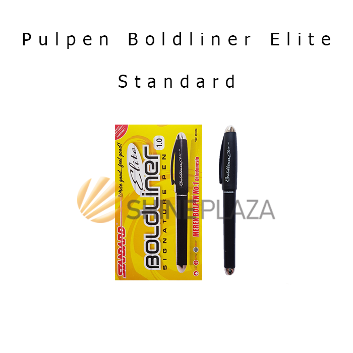 Pulpen Pena Standard Boldliner Elite Signature Sign Pen 1.0mm | Lazada ...