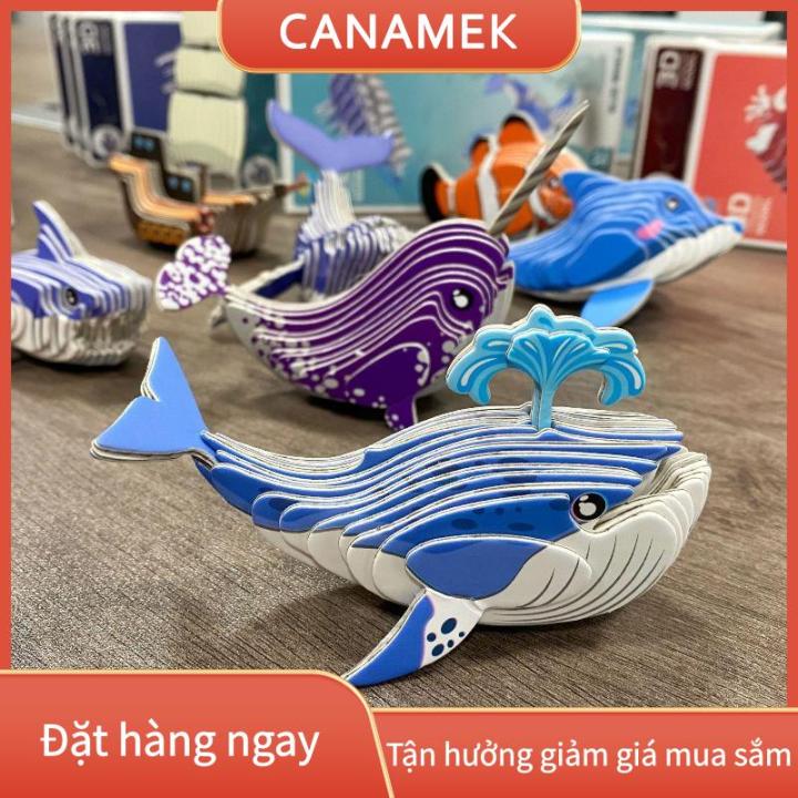 CANAMEK XIMEN 1 bộ tự làm Hướng dẫn lắp ráp mô hình đồ chơi 3D Câu Đố ...