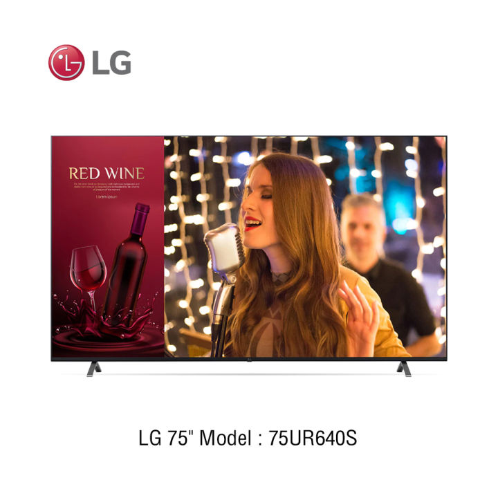 LG 75 inch Smart TV 4K รุ่น 75UR640S ขนาด 75 นิ้ว รับประกันศูนย์ 2 ปี ...