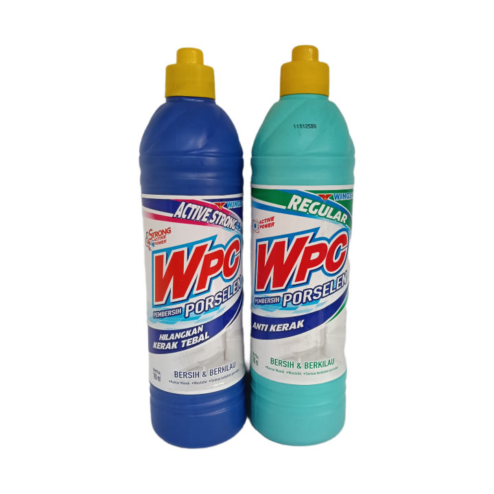 WPC botol 780ml Pembersih Porselen Ekstra Kuat Toilet Wc Hijau biru ...
