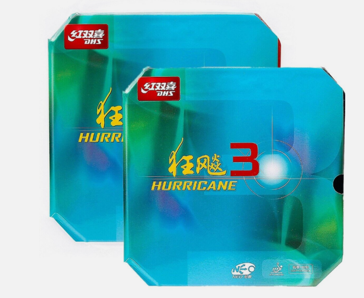 DHS Hurricane 3 NEO Original Table Tennis Rubber | Lazada PH