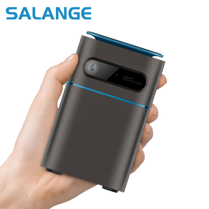 【DLP】Salange P22 Mini Projector 4K DLP Android Projetor Full HD Real 3D ...