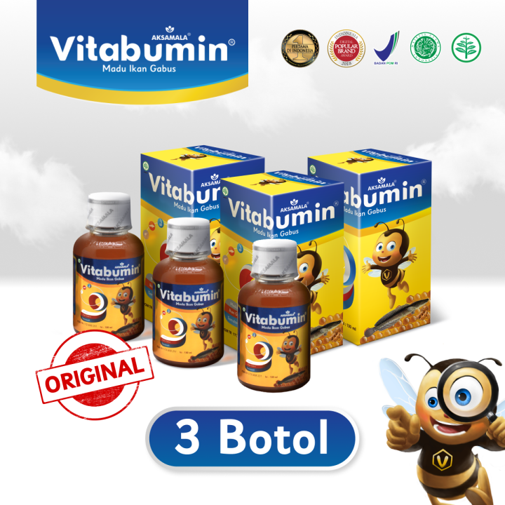 Vitabumin 130ml - 3 Botol | Lazada Indonesia