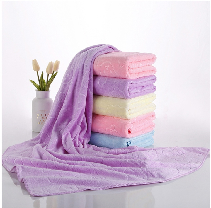 70X140cm Microfiber Soft Comfortable Easy To Dry Bath Towel Big Size ...