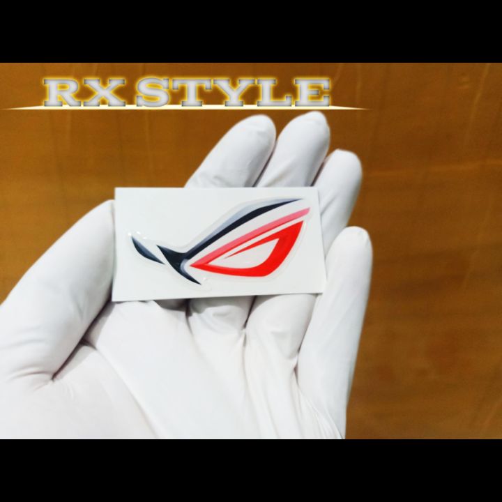 Stiker timbul logo ROG sticker emblem resin lentur | Lazada Indonesia