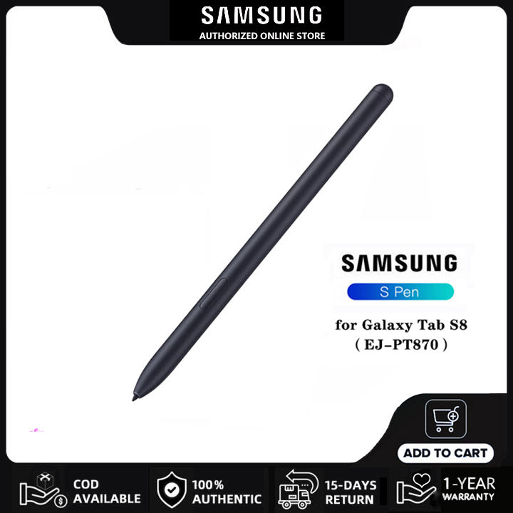 Samsung Stylus Pens Original Tab S8 S Pen, Bluetooth Enabled, EJ-PT870 ...