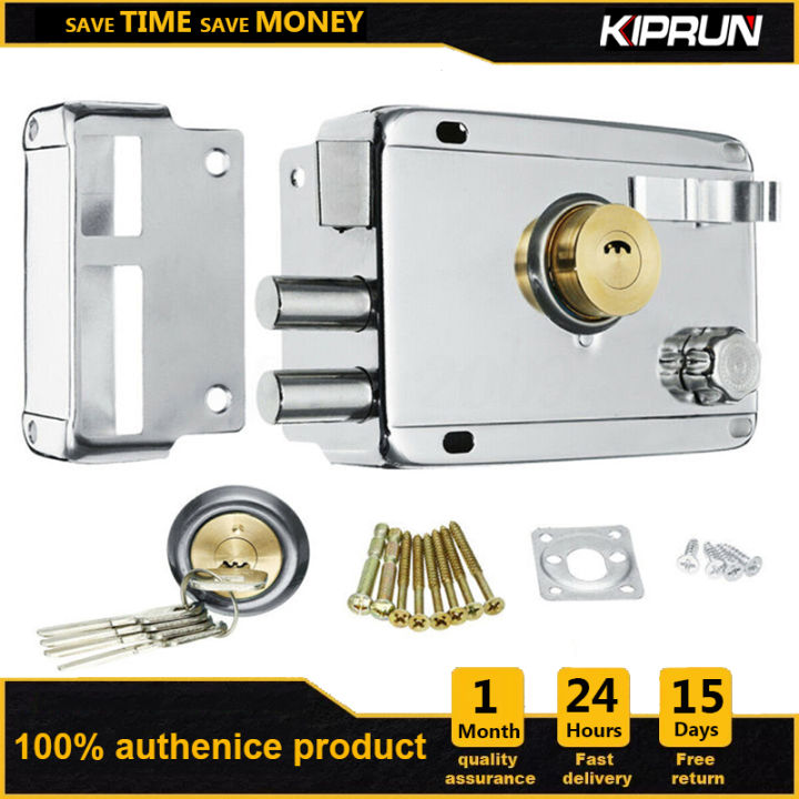 KIPRUN Stainless Steel Door Locks, Strong Deadbolt Home Security ...